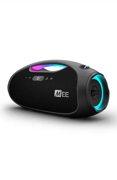 MEE AUDIO Partyspkr Xl Bluetooth Wireless Speaker W/ Dynamic Led Lighting - Black