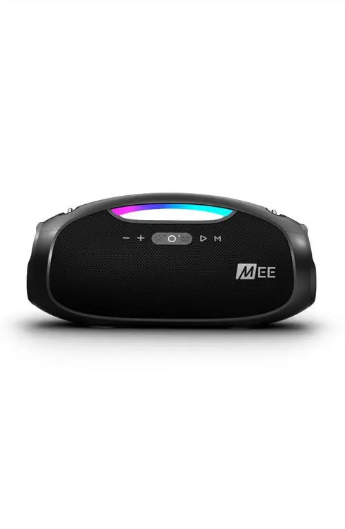 MEE AUDIO Partyspkr Xl Bluetooth Wireless Speaker W/ Dynamic Led Lighting - Black