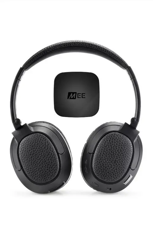 MEE AUDIO Connect T1cma Bluetooth Transmitter & Headphones Bundle For Tv