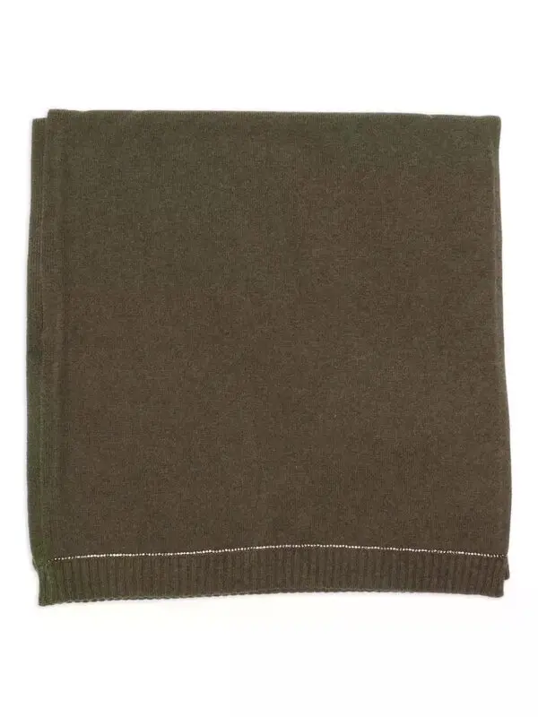 KANGRA Strass-trim Scarf - Green