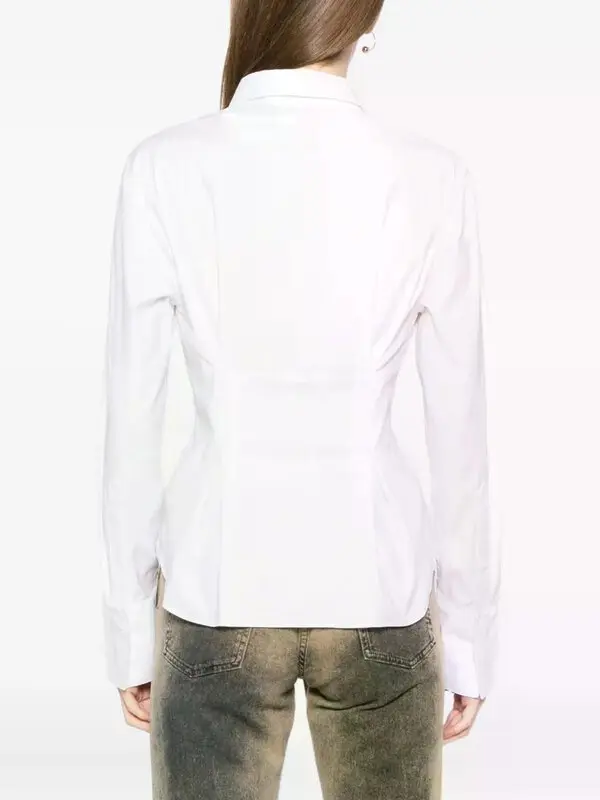 REFORMATION Becker Shirt - White