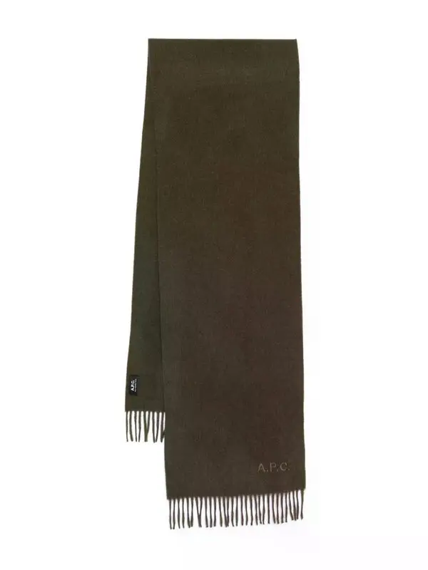 A.p.c. Ambroise Scarf - Green