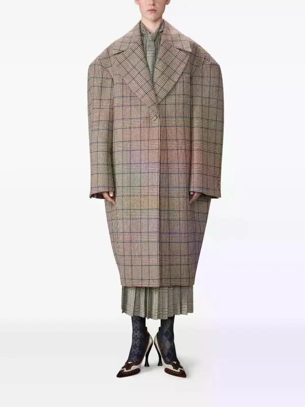 Thom Browne Hunting Tweed Coat