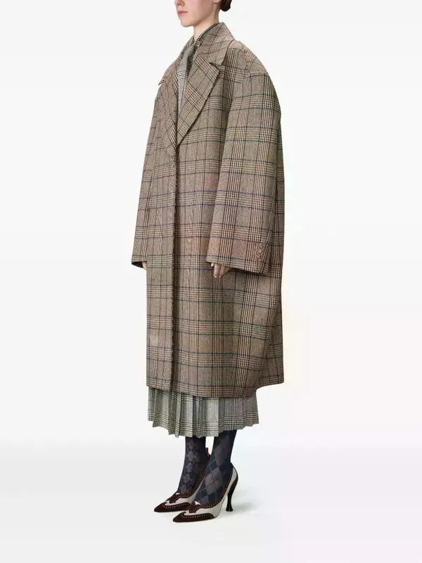 Thom Browne Hunting Tweed Coat