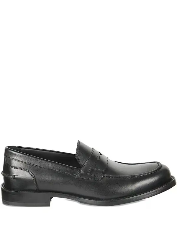 Baldinini Black All Ones Loafers | Editorialist display picture 1