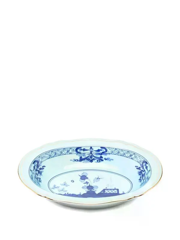 GINORI 1735 Oval Deep Floral Tray