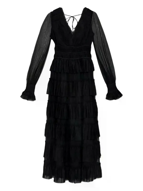 ALLSAINTS Tiered Ruffle Dress