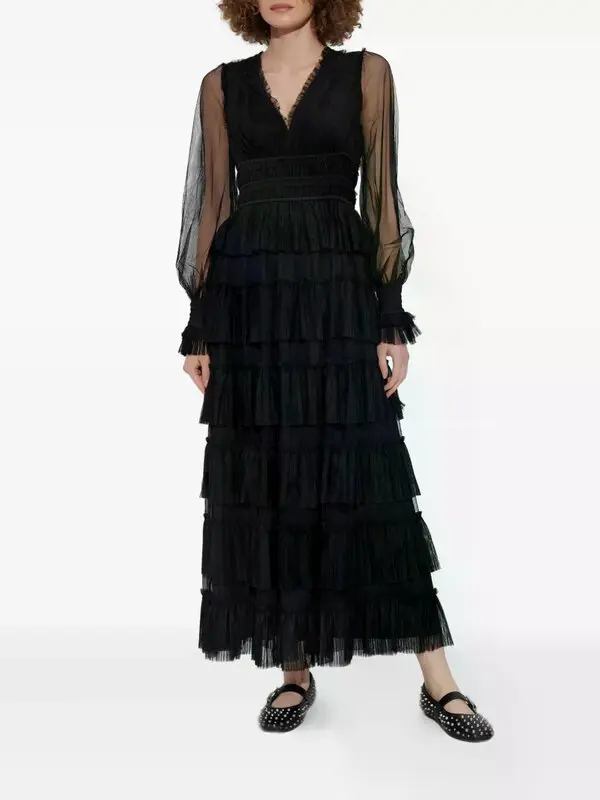 ALLSAINTS Tiered Ruffle Dress
