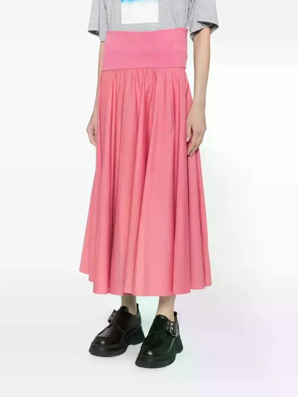 TO B. BY AGNÈS B. Circular Pleated Skirt