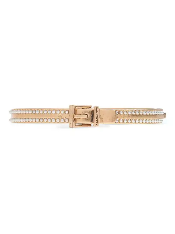 ALLSAINTS Pearl-embellished Bracelet - Gold