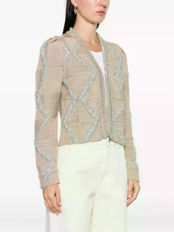 CECILIA PRADO Diamond Pattern Cardigan
