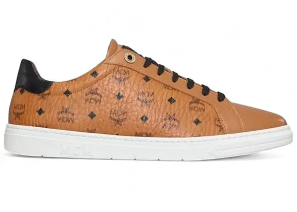 Mcm Terrain Monogram Logo Derby Sneakers