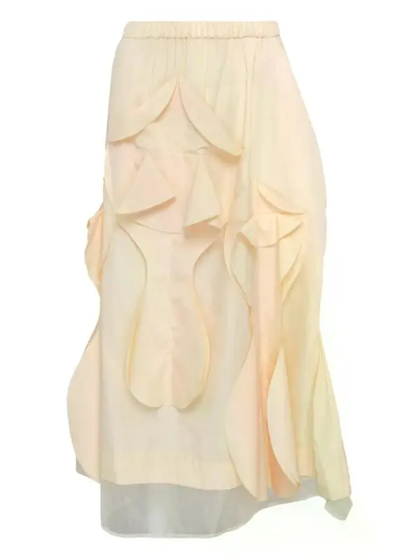 ENFOLD Appliqué Skirt