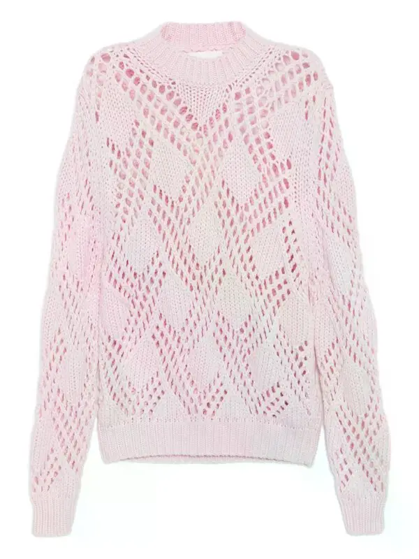 JIL SANDER Open Knit Sweater