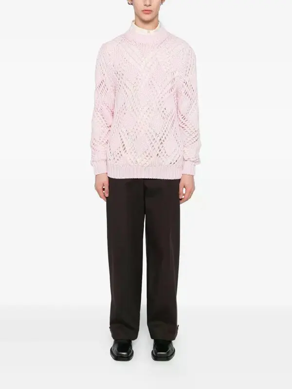 JIL SANDER Open Knit Sweater