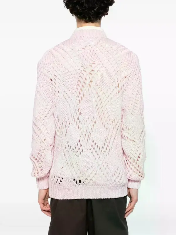 JIL SANDER Open Knit Sweater