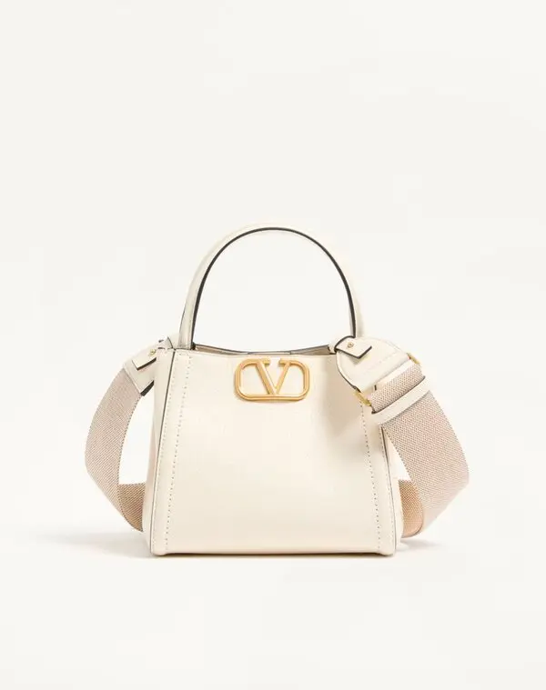 Valentino Garavani Alltime Small Handbag - Ivory