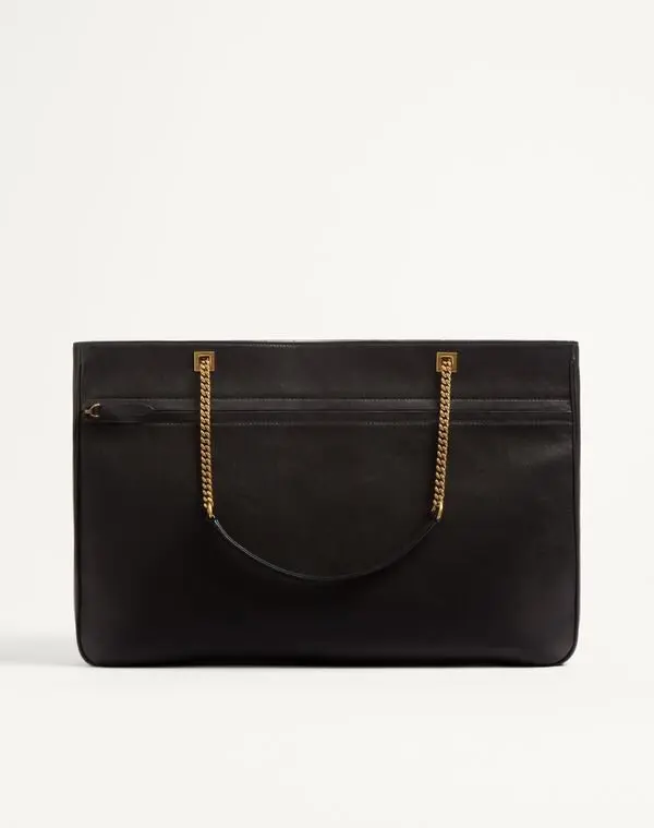 Valentino Garavani Viva Superstar Large Shopper - Black/spice