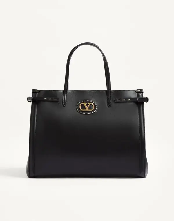 Valentino Garavani Antibes Medium Shopping Bag - Black