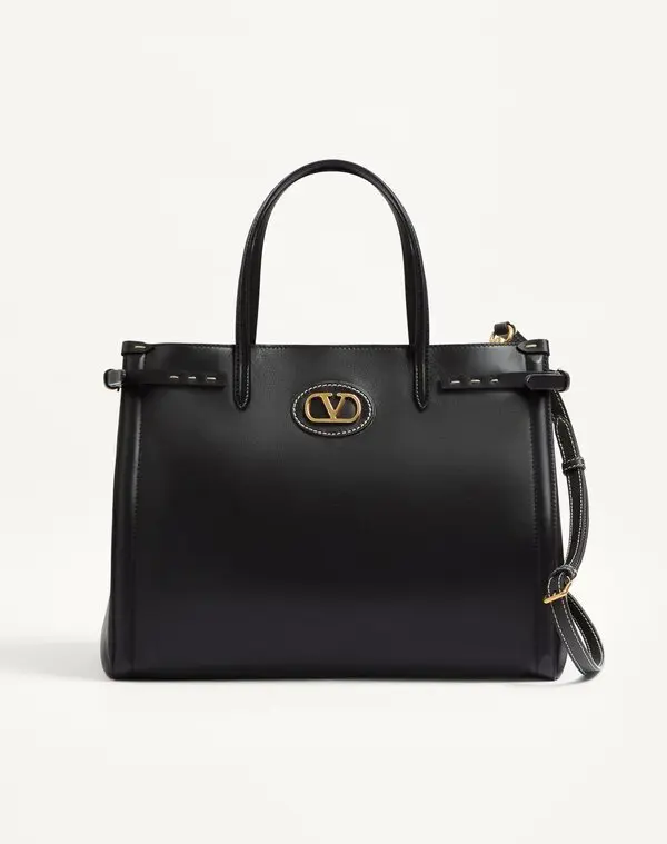 Valentino Garavani Antibes Medium Shopping Bag - Black