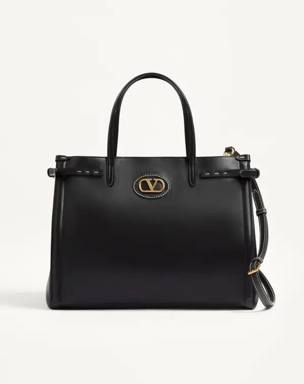 Valentino Garavani Antibes Medium Shopping Bag - Black