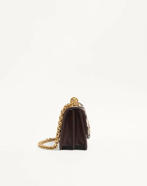 Valentino Garavani Vain Small Shoulder Bag - Natural/brown