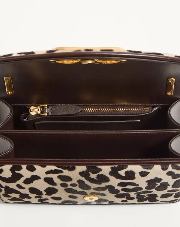 Valentino Garavani Vain Small Shoulder Bag - Natural/brown
