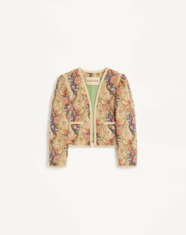 Valentino Garavani Voyage Imaginaire Paisley Piquet Jacket - Multicolour