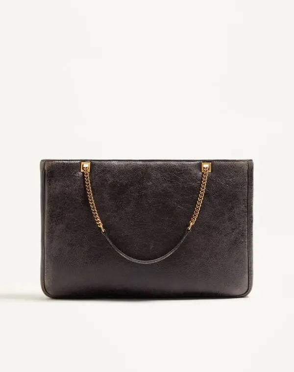 Valentino Garavani Viva Superstar Medium Shopping Bag - Brown/beige