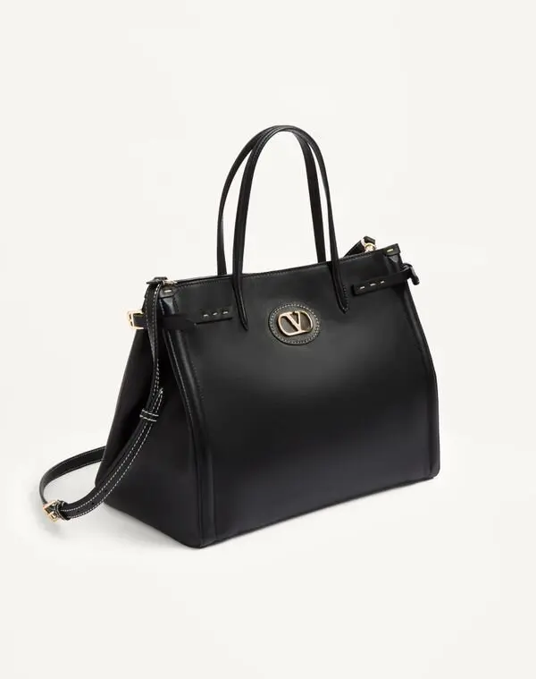 Valentino Garavani Antibes Medium Shopping Bag - Black