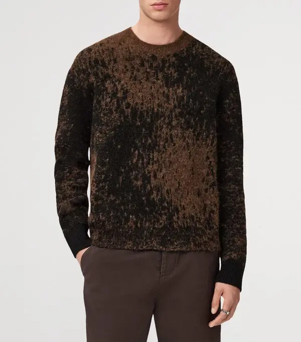 ALLSAINTS Storm Jacquard Sweater