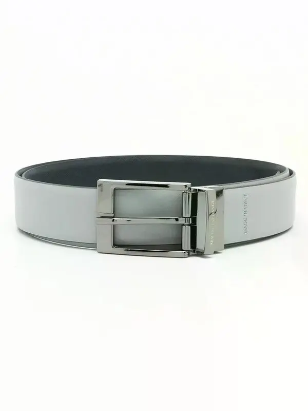 Armani Exchange Square-buckle Belt