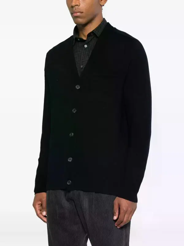 Marc O'polo Button Pocket Cardigan - Black