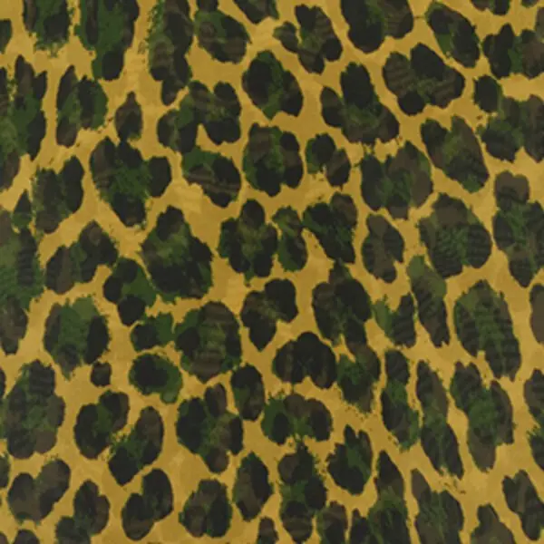 Saint Laurent Silk Animal Print Blouse