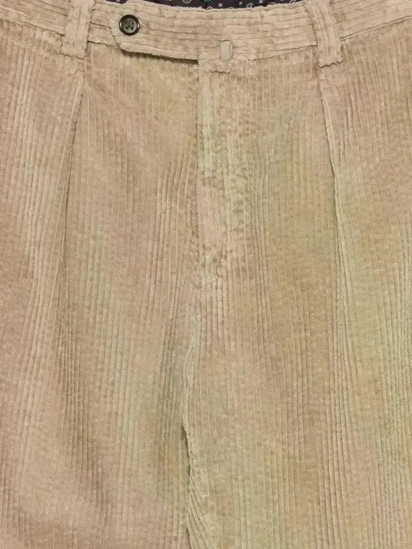 BERWICH Chiaia Gd Pleated Corduroy Trousers