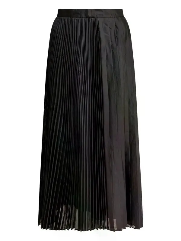 SANDBEIGE Pleated Midi Skirt