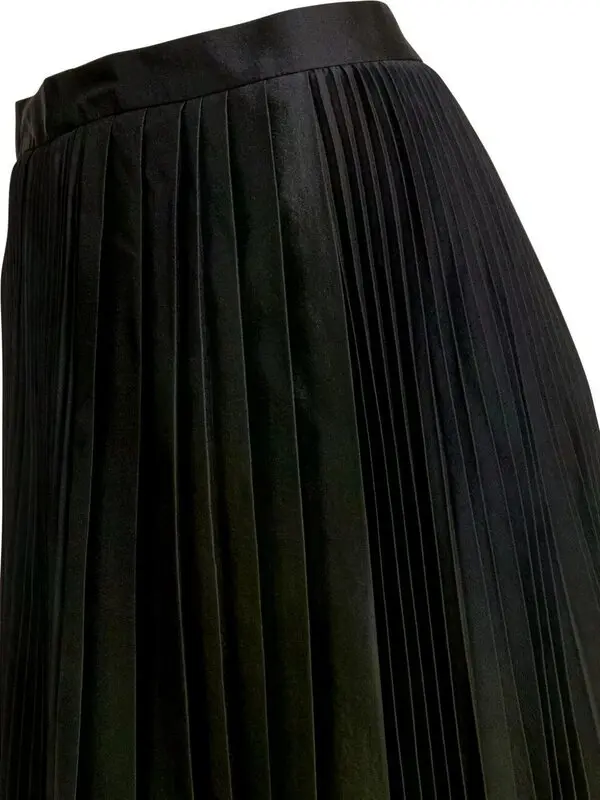 SANDBEIGE Pleated Midi Skirt