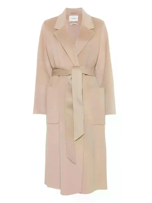 IVY OAK Belted Wool Coat