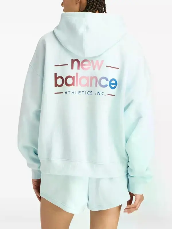NEW BALANCE Gradient-logo Hoodie