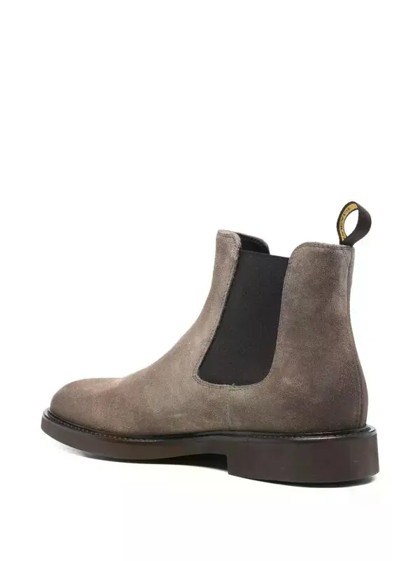 DOUCAL'S Suede Chelsea Boots - Brown