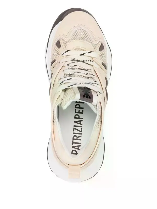 Patrizia Pepe Leather Running Sneakers