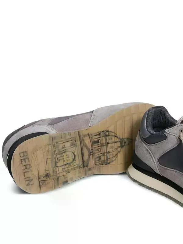 HOFF Berlin Panelled Lace-up Sneakers - Grey