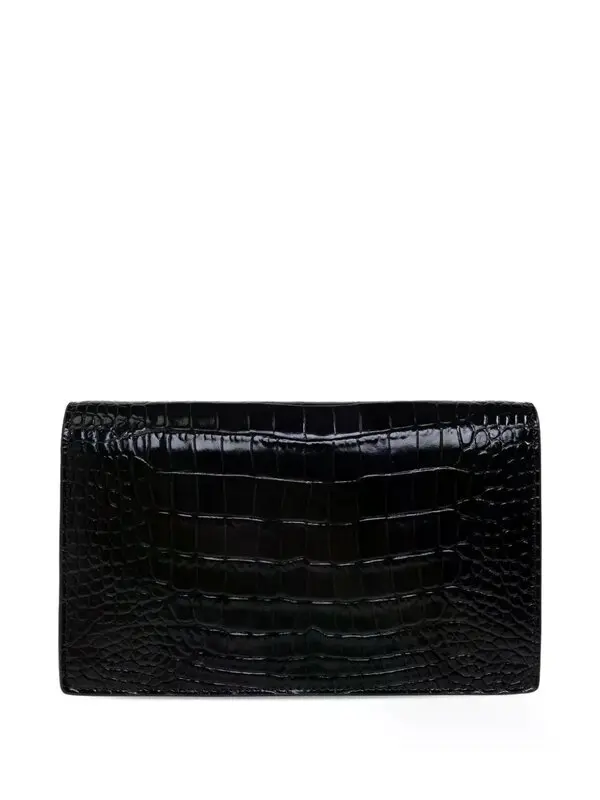 Versace Medusa '95 Crocodile Effect Clutch Bag