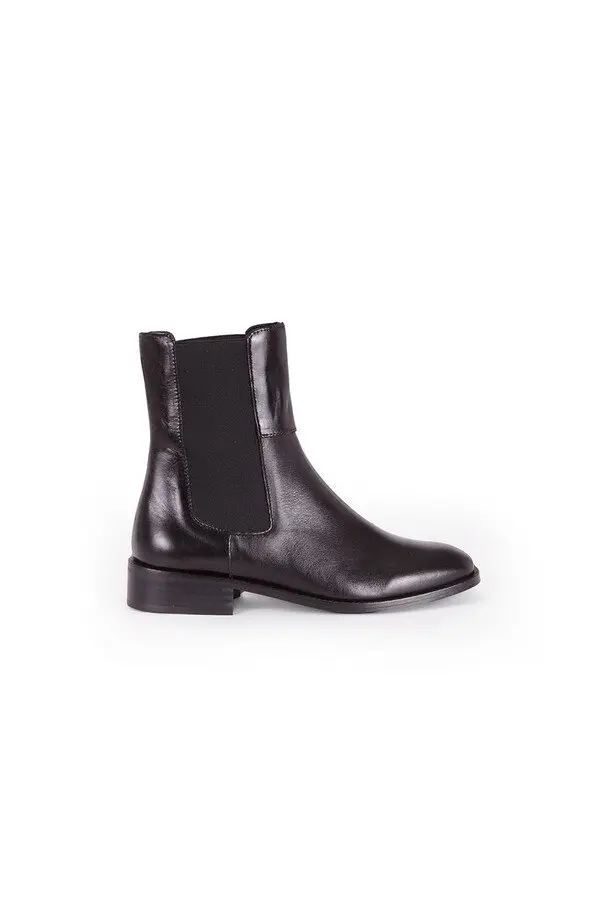MENINA STEP Balmoral Chelsea Boots - Black