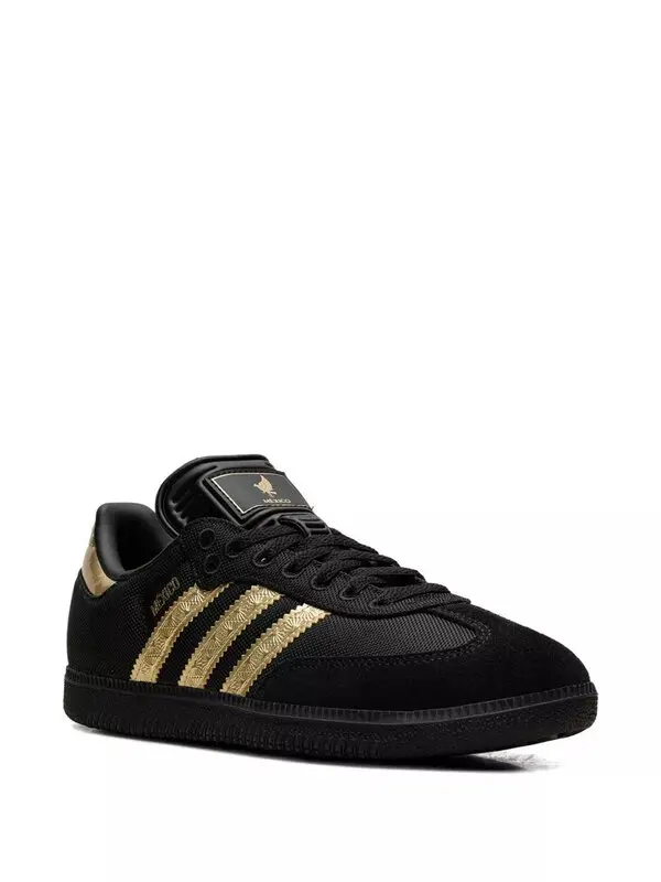 Adidas Samba Lace-up Sneakers - Black