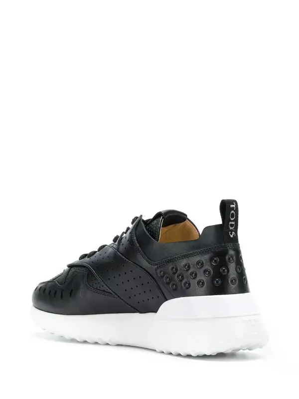 TOD'S Panelled Lace-up Sneakers - Black