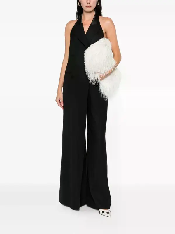 Moschino Double-breasted Halterneck Dress