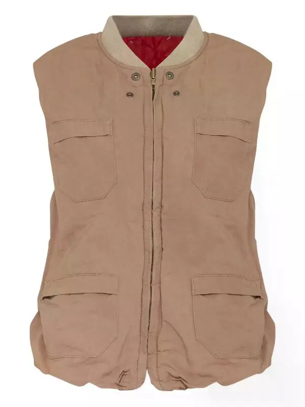MAISON MARGIELA Linen-blend Waistcoat