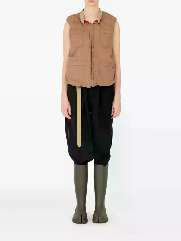 MAISON MARGIELA Linen-blend Waistcoat