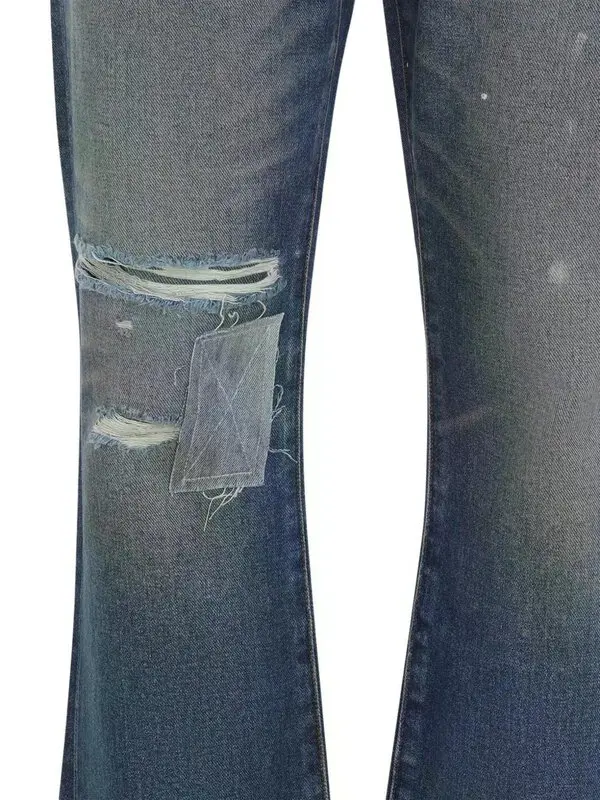 GALLERY DEPT. Ripped Patch Jeans